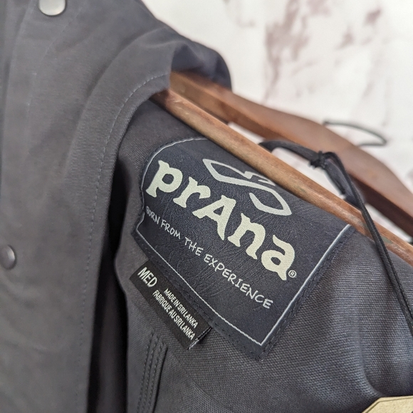 G-Star | Jackets & Coats | Prana Men Westside Shirt Jacket Medium Charcoal Gray Organic Chore ...